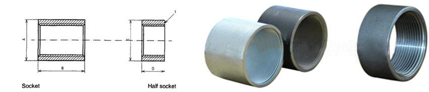 Din2986 En 10241 Steel Pipe Sockets - 沧县利伟管业【官网】