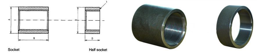 Din2986 En 10241 Steel Pipe Sockets - 沧县利伟管业【官网】